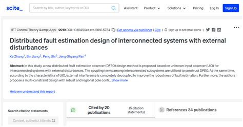 Distributed Fault Estimation Design Of Interconnected Systems With External Disturbances