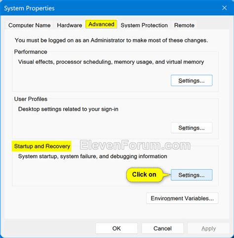 Enable Or Disable Auto Deletion Of Memory Dumps On Low Disk Space In Windows 11 Windows 11 Forum