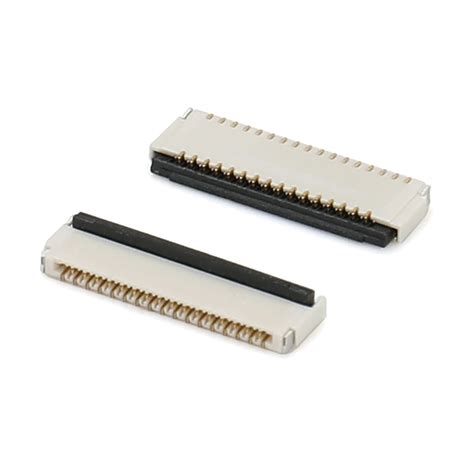 0 3mm Pitch Back Flip Lock Type H1 0mm Fpc Connector Shenzhen Qiweiyuan Electronic Co Ltd