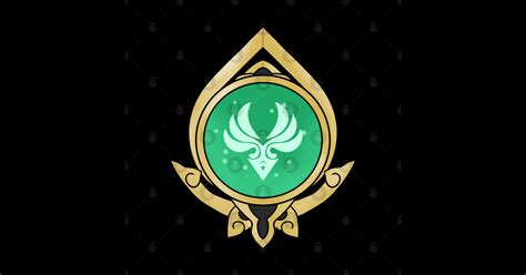 Sumeru Anemo Vision Genshin Impact Sticker Teepublic