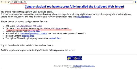 Sameh Attia How To Install And Configure Openlitespeed With Php 7 On