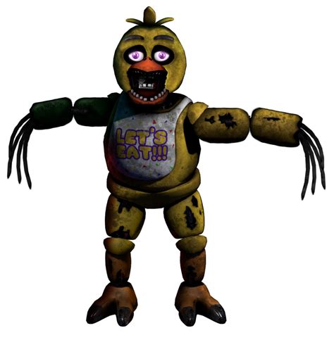 Withered Classic Chica By Whfww On Deviantart