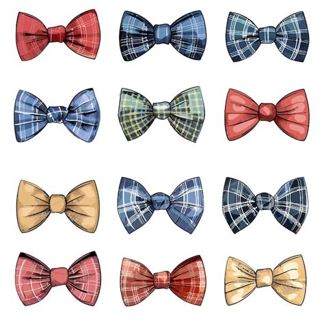 Bowties Premium Ai Generated Vector