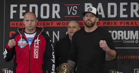 Live Bellator 290 Early Weigh In Video Stream Bader Vs Fedor 2