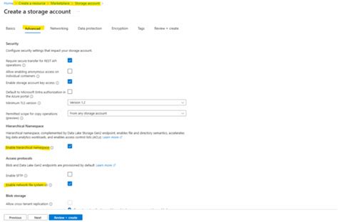 Set Up An Azure Storage Account And Blob Storage For Nfs Access By Using A Private Endpoint
