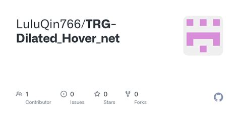 Github Luluqin766trg Dilatedhovernet
