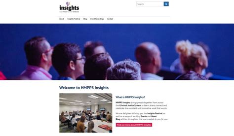 Cjs Resources Learning Events Justice Hmpps Hmpps Insights