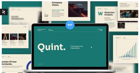 Шаблон Keynote заметки колоды Quint Шаблоны презентаций Включая бизнес и Pitchdeck Envato