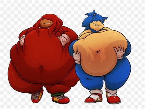 Sonic And Knuckles Sonic The Hedgehog Knuckles The Echidna Fat Png