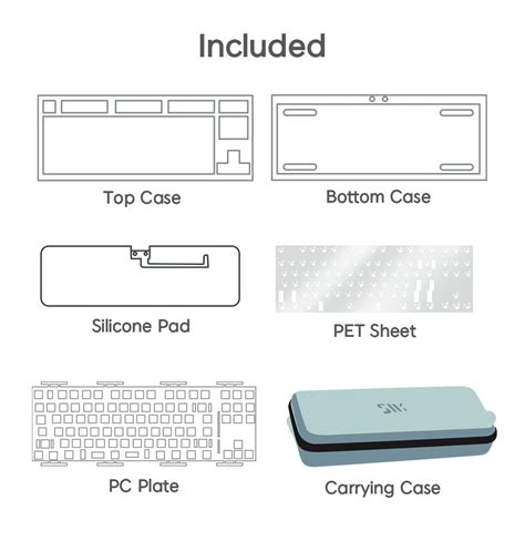 Transition Lite Kit Bàn Phím Nhựa Chất Lượng Cao Led Rgb