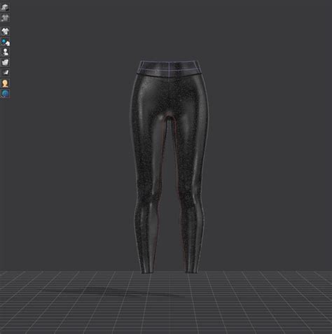 Female Leather Mesh Leggings 3d Model Turbosquid 2177484