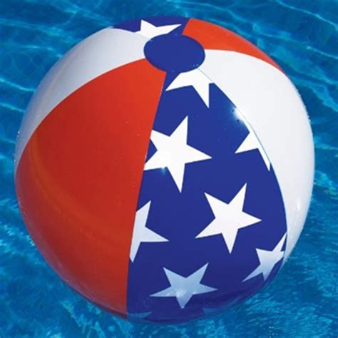 Americana Series Beach Ball Majestic Pools
