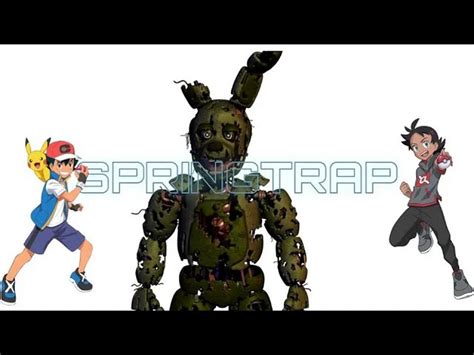 Pokémon Ultimate Journeys The Series Chew Chew Edition Version Springtrap