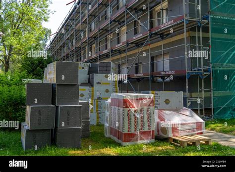 Energetic Renovation Of An Apartment Building Thermal Insulation Building Materials