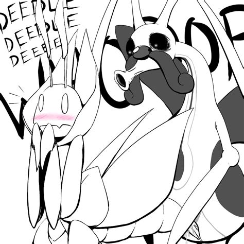 Rule 34 Insect Kricketune Leavanny Monochrome Pokemon Queblock Tagme 524816