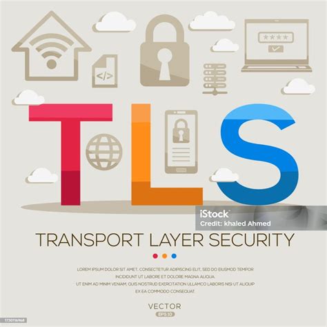 Tls Transport Layer Security Stock Illustration Download Image Now Bar Graph Certificate