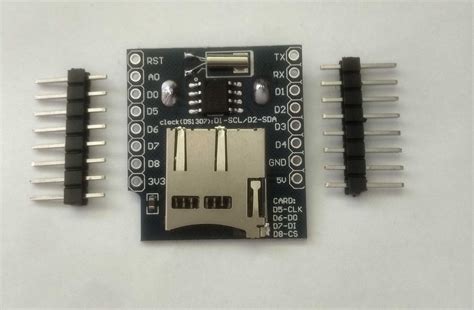 Wi Fi ESP Wemos D Mini Data Logger Shield SD card RTC к модулю грн Аксесуари й