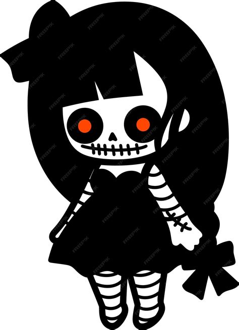 Premium Vector Vector Cute Zombie Girl Illustration