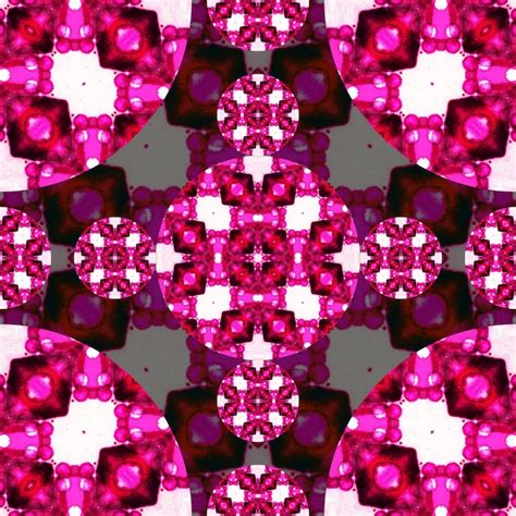 Premium Photo Seamless Abstract Symmetrical Pattern