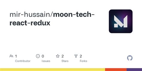 Github Mir Hussain Moon Tech React Redux