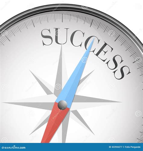 Compass Success Stock Illustration Illustration Of Magnet 43394477