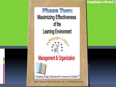 Systems For Effective Classroom Facilitation Phase Ii All Jpeg Slides Ppt