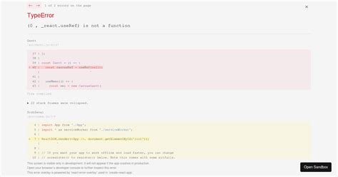 Create React App Forked Codesandbox