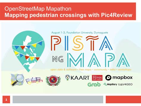 [ppt] openstreetmap mapathon mapping pedestrian crossings with