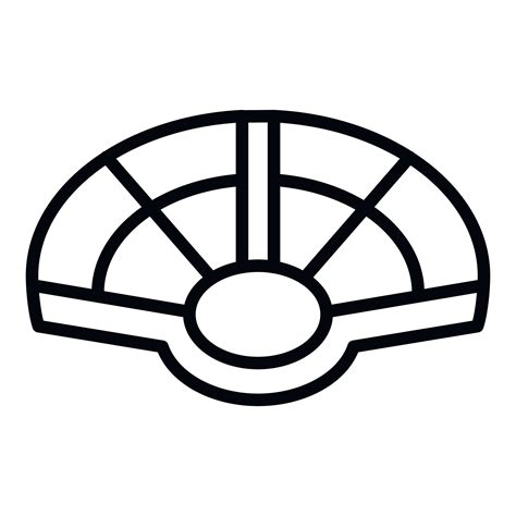 Klassenzimmer Amphitheater Symbol Gliederung Vektor Uralt Gebäude 20246344 Vektor Kunst Bei