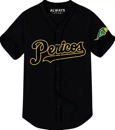 Camisola Jersey Pericos De Puebla M3 Negro Ch M G Eg 2eg Envío Gratis