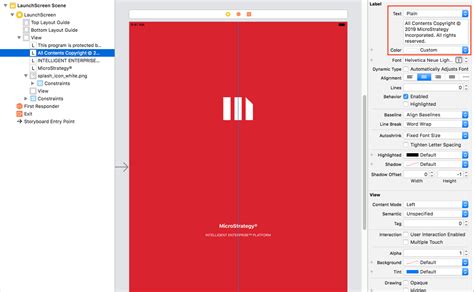 Rebrand Microstrategy Mobile For Ios