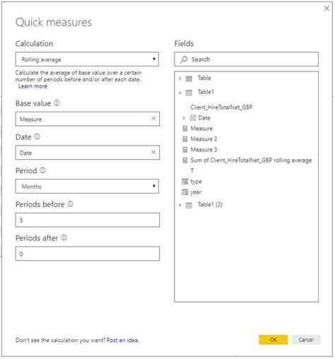 Solved Rolling Average From Summed Measure Microsoft Fabric Community
