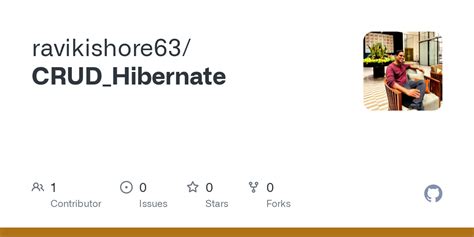 github ravikishore63 crud hibernate