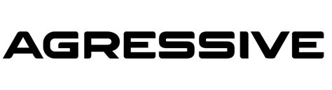 AGRESSIVE Font FFonts Net