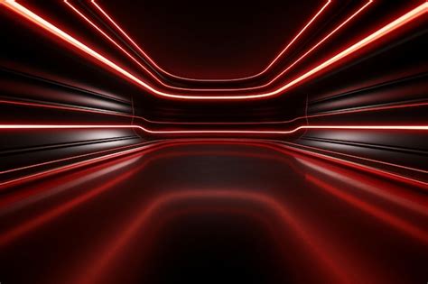 Red Line Images Background And Copy Space Premium AI Generated Image