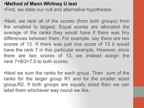 Non Parametric Test Pptx Standardized Testing Educational Assessment
