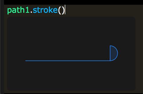 Ios Addarcwithcenter Closing Path Stack Overflow