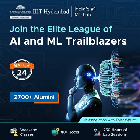Talentsprint On Linkedin Pg Certification Program In Ai Ml By Iiith And Talentsprint