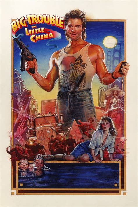 Big Trouble In Little China 1986 Posters — The Movie Database Tmdb