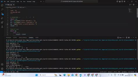 kartik kumar on linkedin task python pythoninternship programming cognoriseinfotech…
