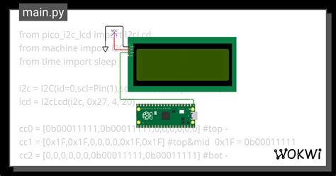 MPY Clcd BigNumber 3x2 Wokwi ESP32 STM32 Arduino Simulator
