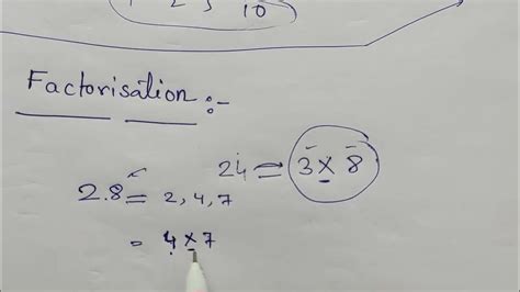 What Is Factorisation I Basic Math Concept Youtube
