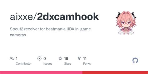 Github Aixxe Dxcamhook Spout Receiver For Beatmania Iidx In Game Cameras