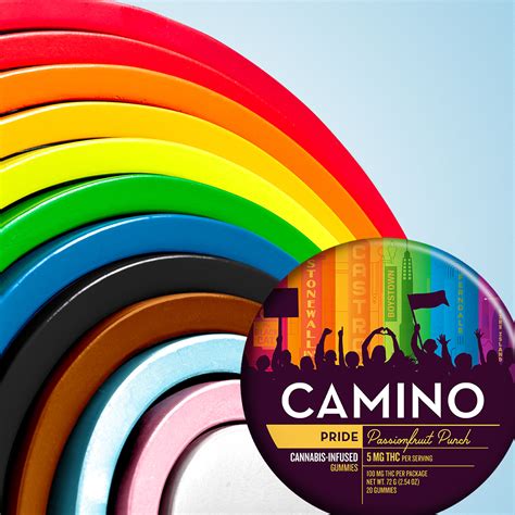 Camino Gummies Pride Passionfruit Punch