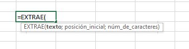 1 Impresionante Excel Funcion EXTRAE Paso A Paso Blog AEC