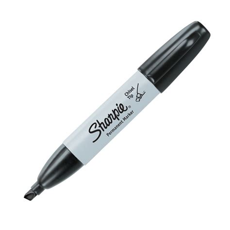 Sharpie Chisel Tip Marker Black SAN Sanford L P Supplies Markers