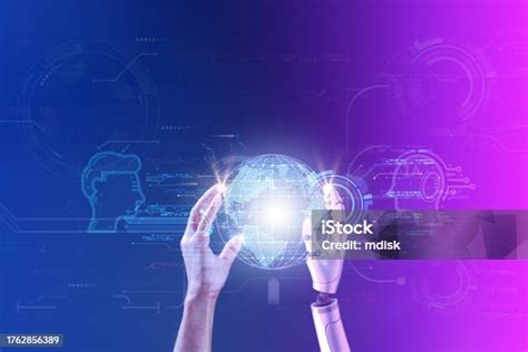 미래는 여기에 있습니다 인공 지능 비즈니스의 진화 고객 지원 혁신 Ai 비서가 대화형 Ai로 변화하는 방법 첨단 통신 기술을 실현하는 열쇠 지력에 대한 스톡 사진 및 기타