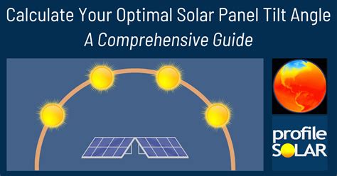 Calculate Your Optimal Solar Panel Tilt Angle Comprehensive Guide Solar Pv