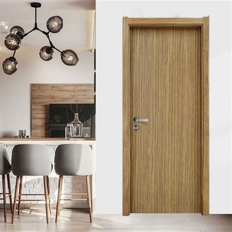 Porte En Bois Intérieure En Bois Massif En Chêne Affleurant De 45 Mm D