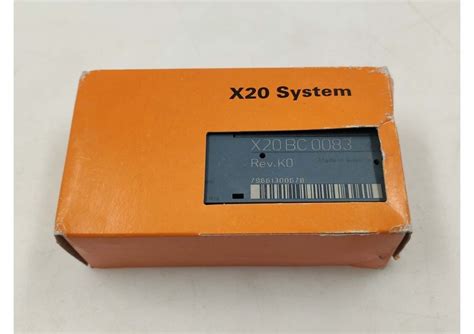 X20bc0083 Bandr X20 Plc System Bus Controller Powerlink V1 V2 Controlled Node